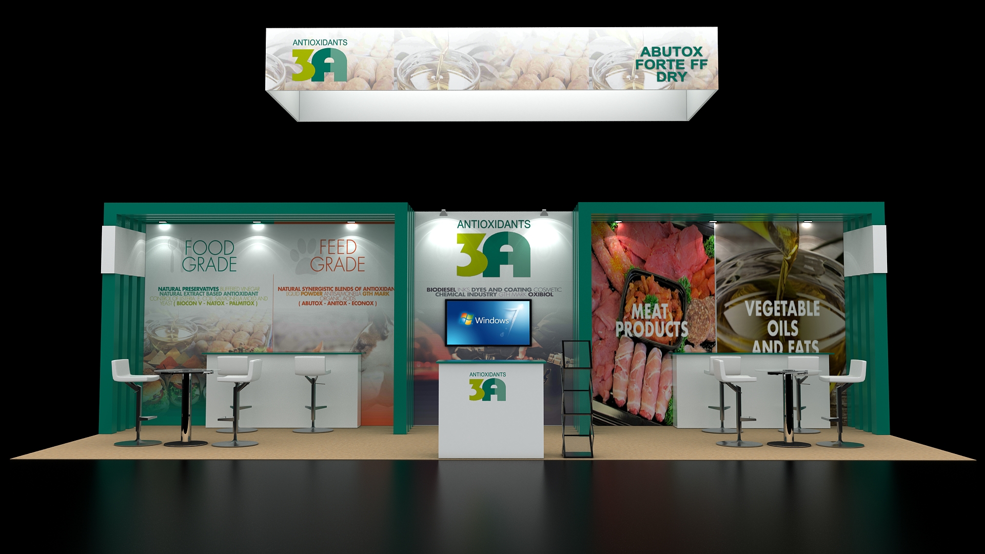 20X30 Modular Booth Rental Exhibits | Expostandservice