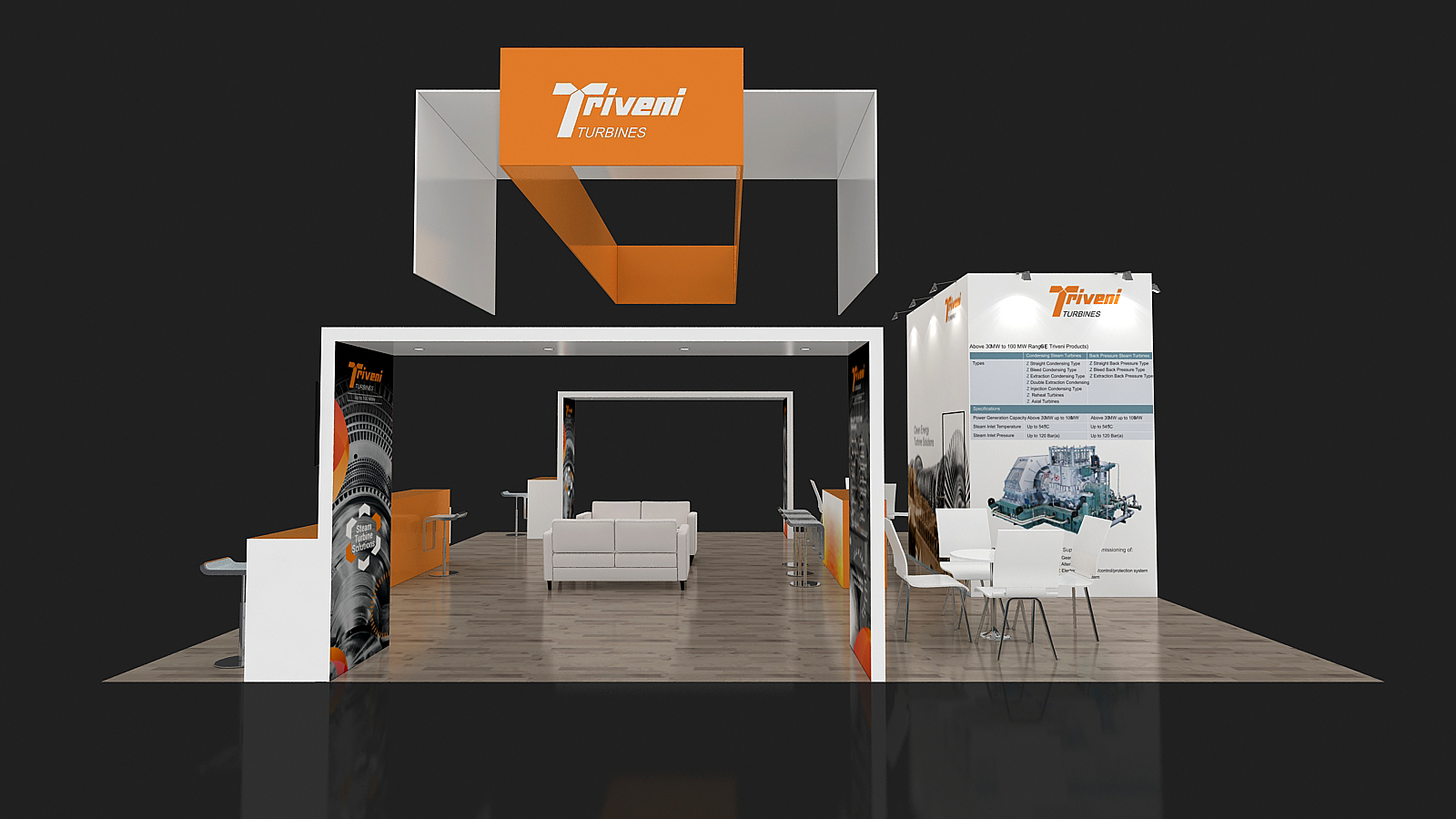 30X30 Trade Show Booth display Rental | Expostandservice